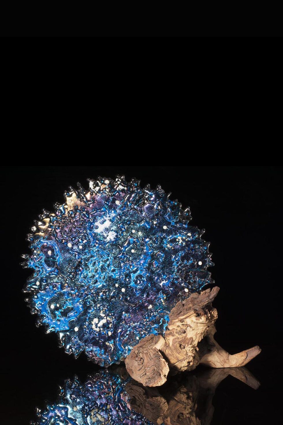 Glass sculpture studio in Northern Ireland making high end Irish glassware